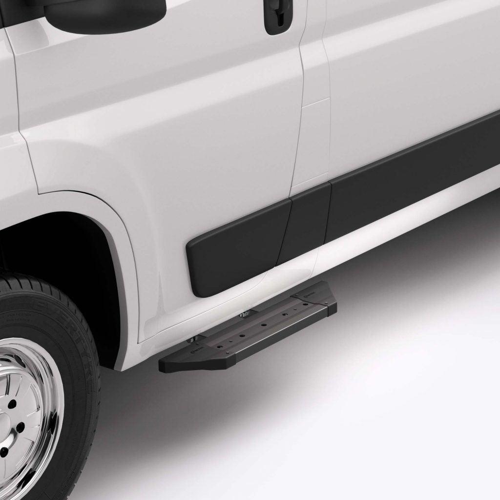 Fotsteg PRO-step framdörr Ford Transit & Custom 2019+ - KAMA